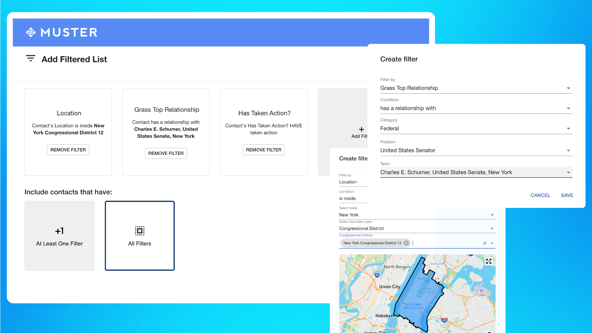 Muster | Pricing and Plans for Advocacy Software