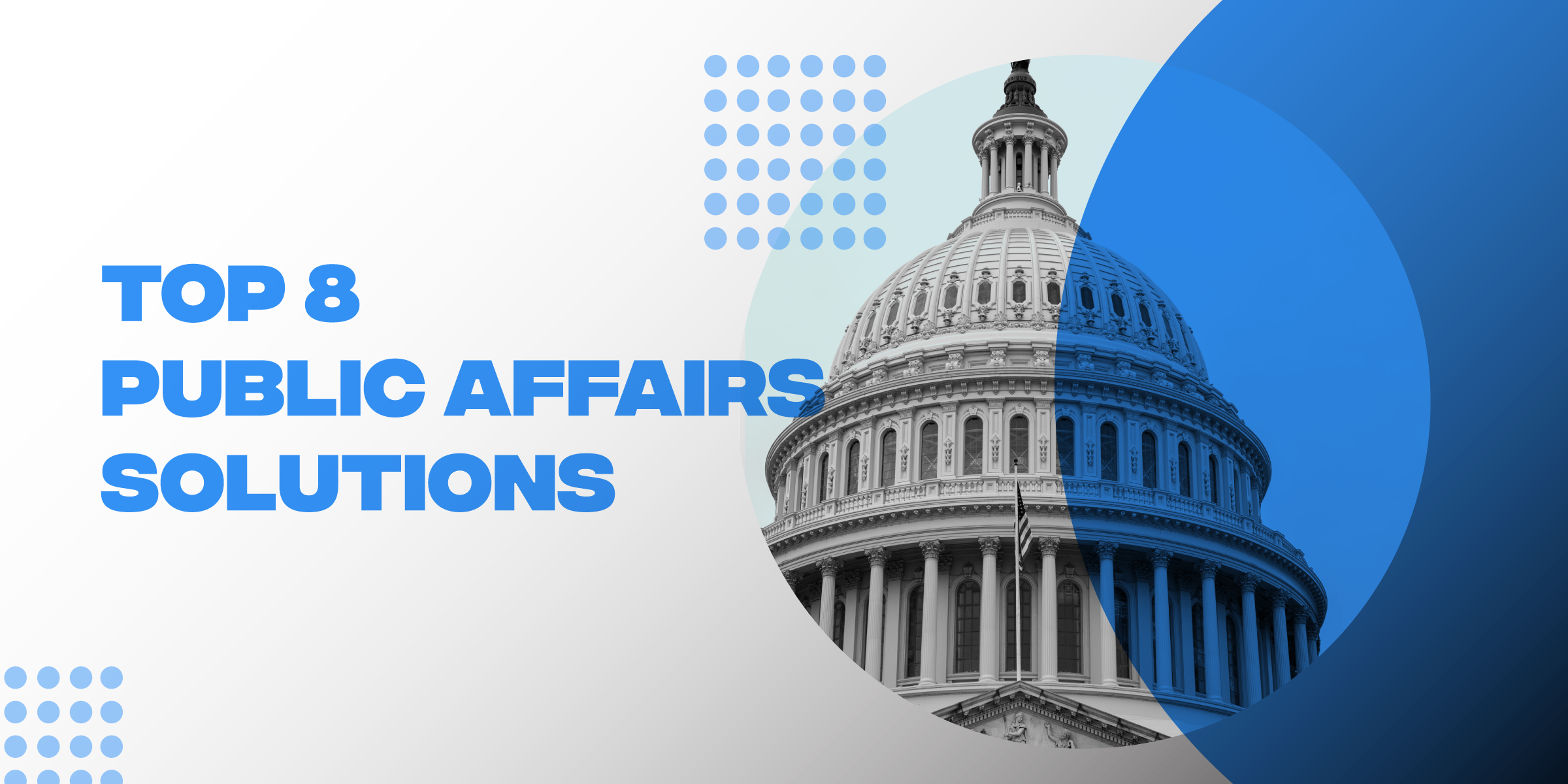 Top 8 Public Affairs Software Solutions